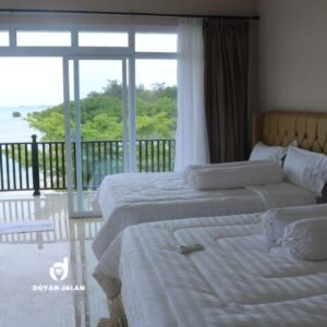 Pulau H / Pulau Tengah Pulau Seribu, Sensasi Liburan di Pulau Private Dengan Villa Mewah